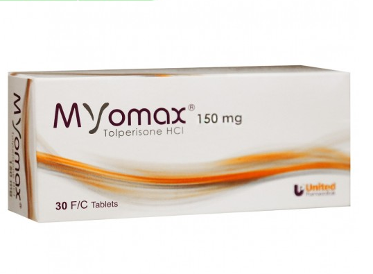 MYOMAX 150 MG 30 TABLETS | Rosh Medical Company